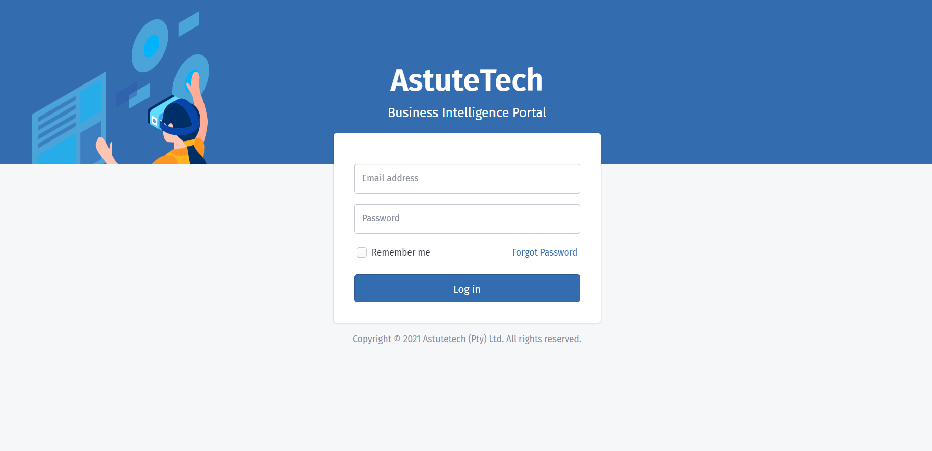White Label Power BI Report Portal - AstuteTech - Database Administration, Cloud Database ...