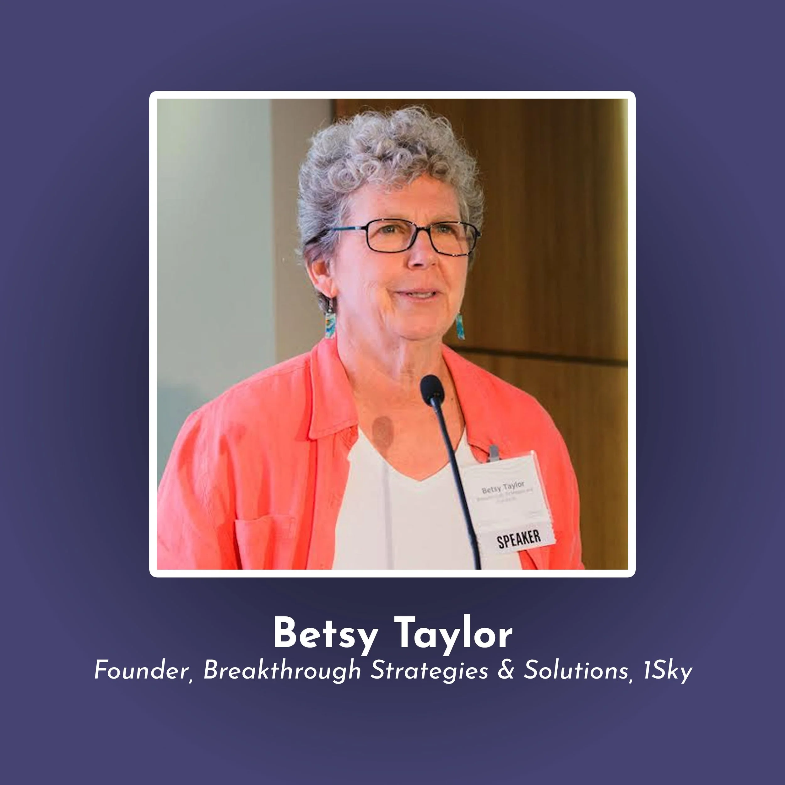 Betsy Taylor: “Finding Hope in Nature-Based Solutions” | The Great ...