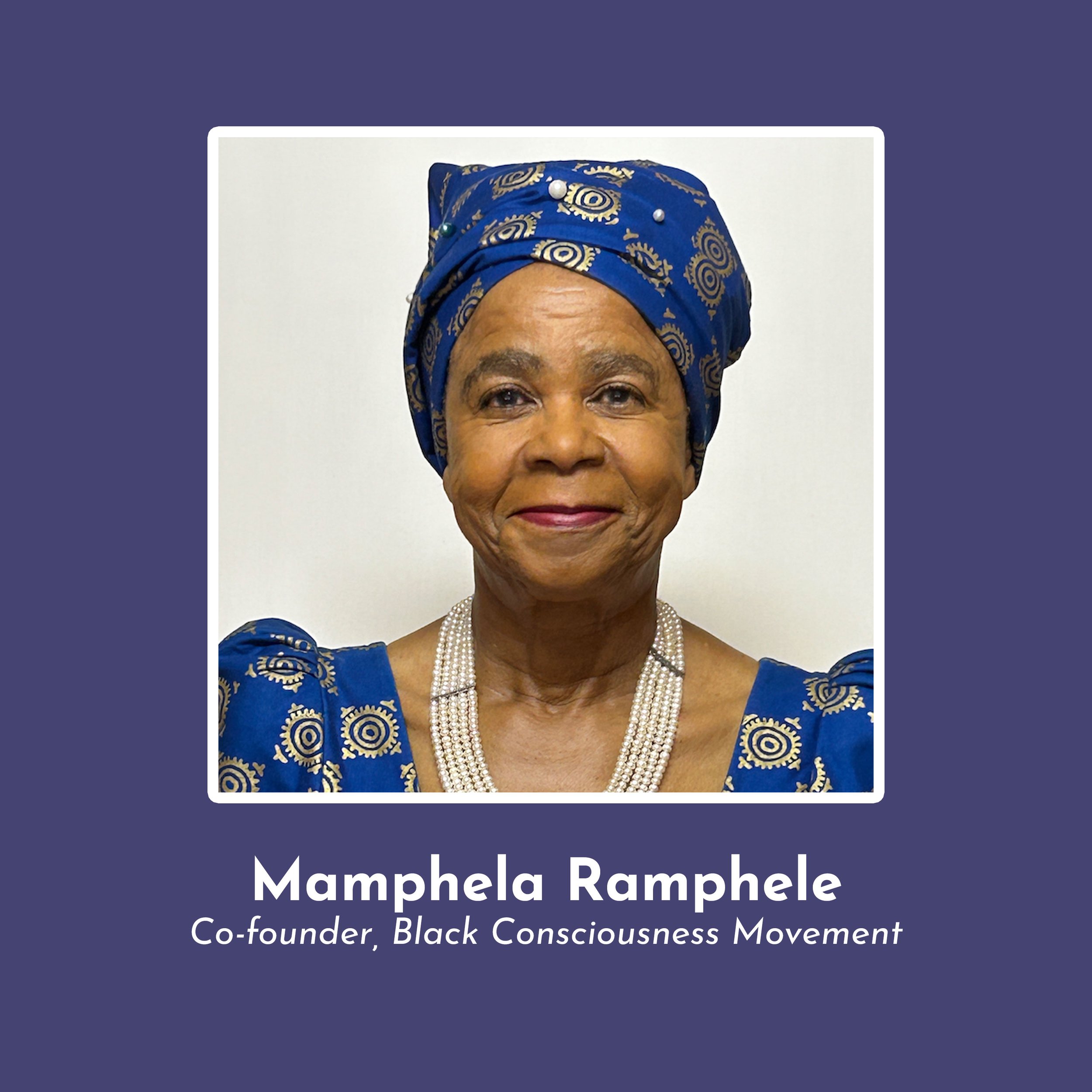 Mamphela Ramphele: “The Art of Movement Building: Personal Liberation ...