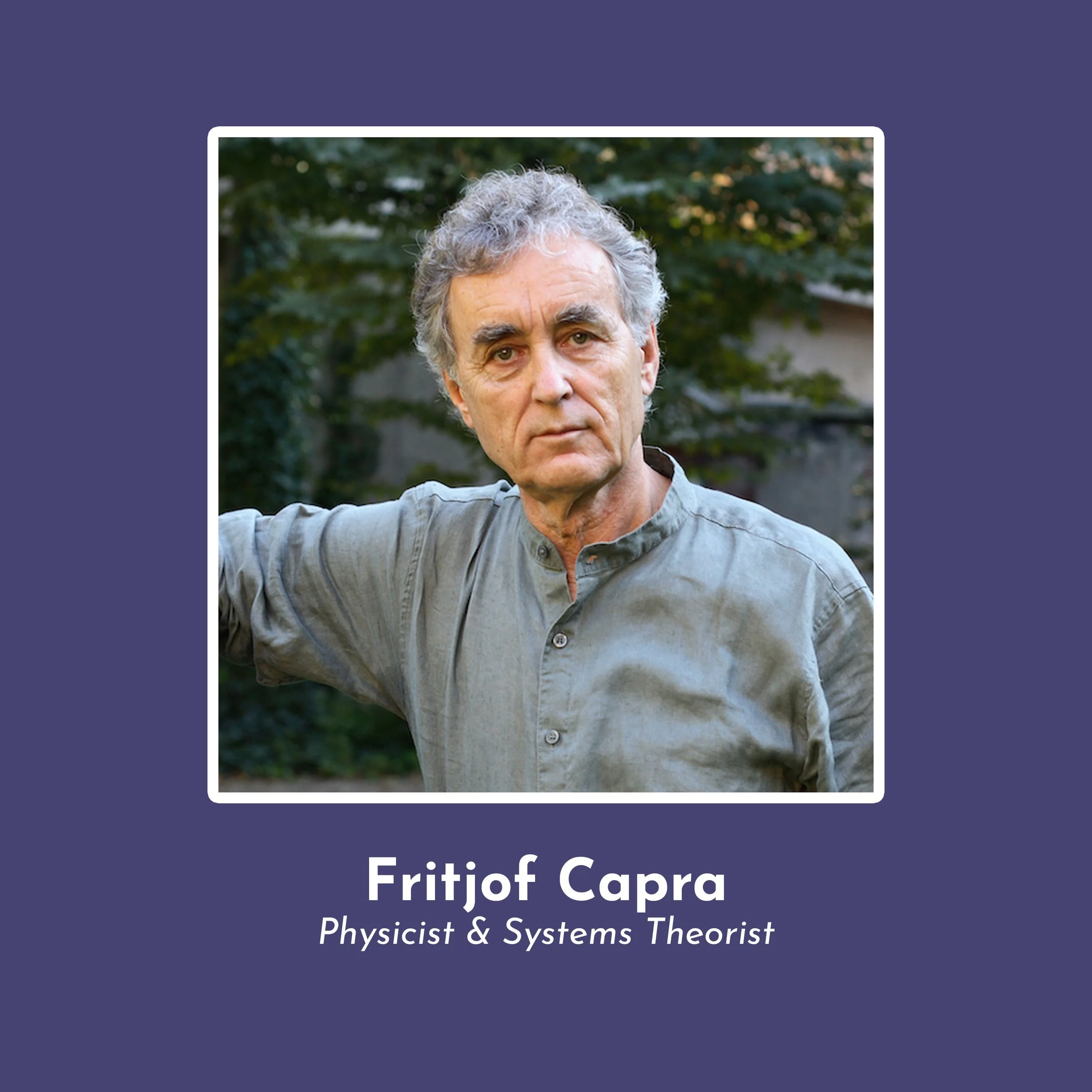 Fritjof Capra: “The Physics of Connection: Understanding Relationships ...