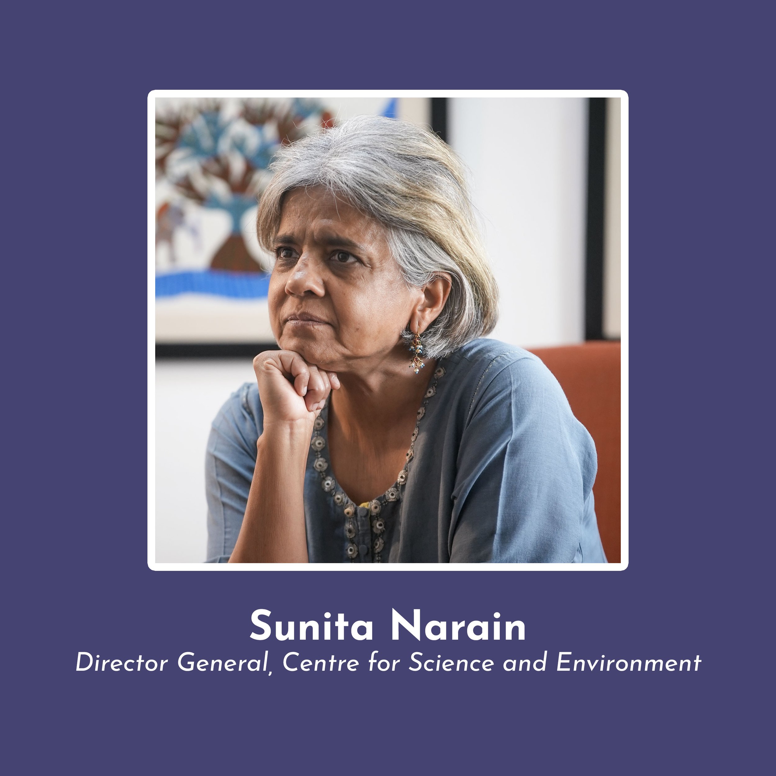 Sunita Narain: “Reality and Perseverance in India: Pollution, Poverty, and Policy” | The Great ...