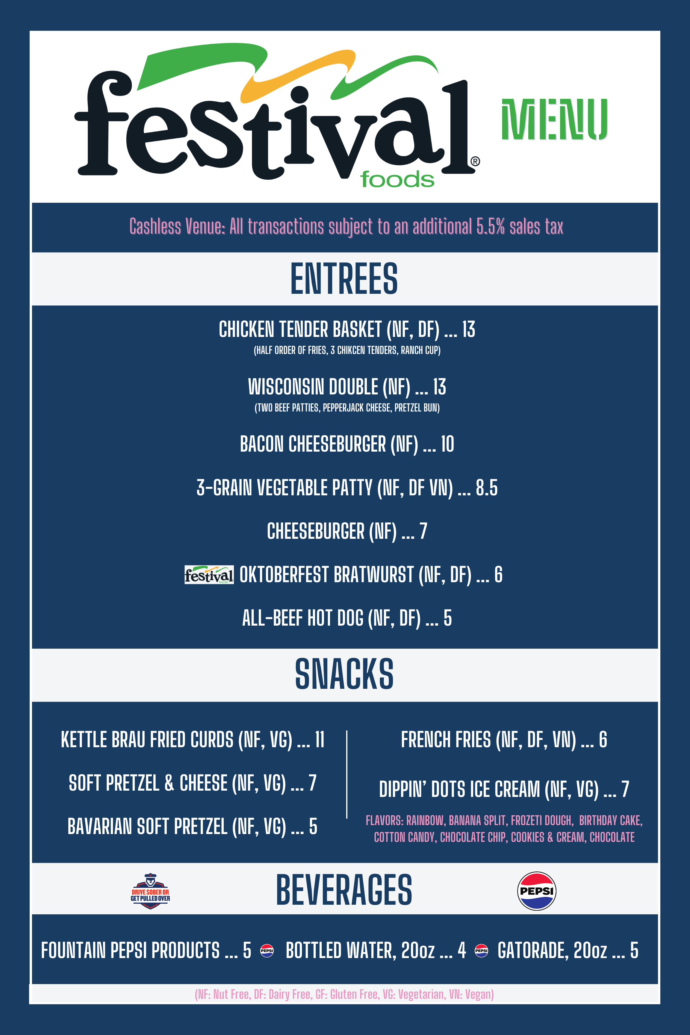 Food & Beverage — Breese Stevens Field