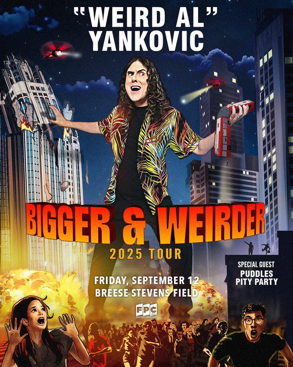 FPC Live Presents: “Weird Al” Yankovic Bigger & Weirder Tour — Breese ...