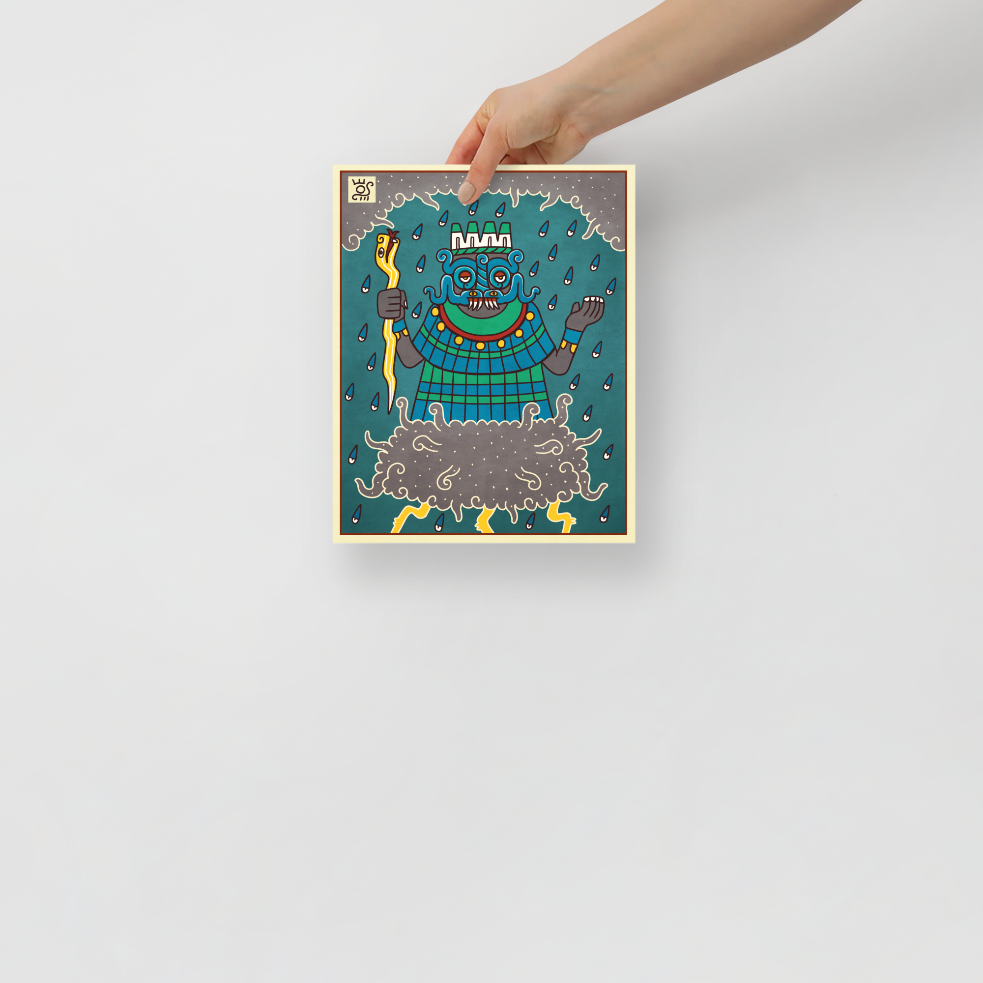 Tlaloc Poster — TECUANIS