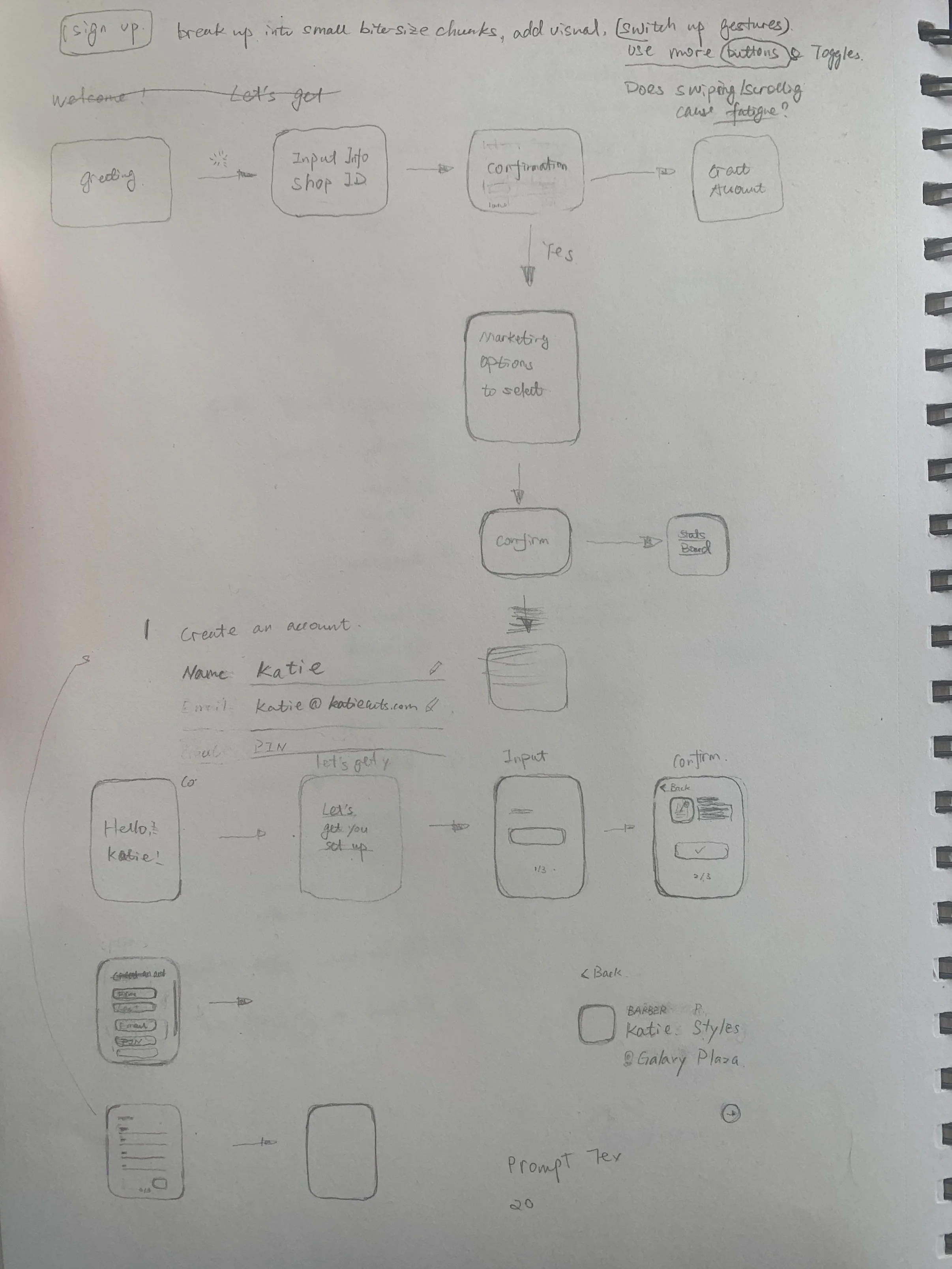 UI prototyping in Unity (Sprint 1) — Sandra Feng