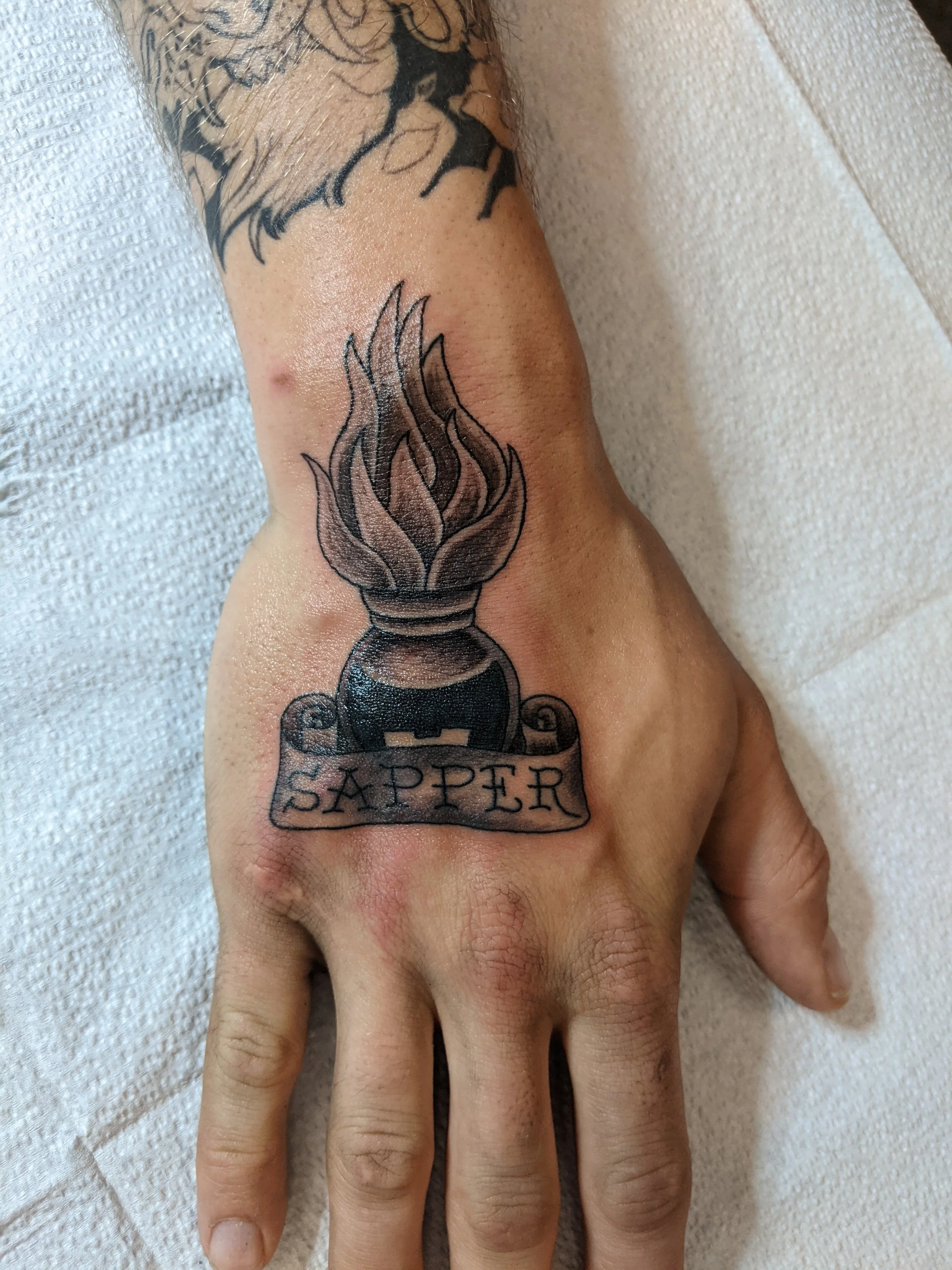 Tattoos — Flying Shield Tattoo