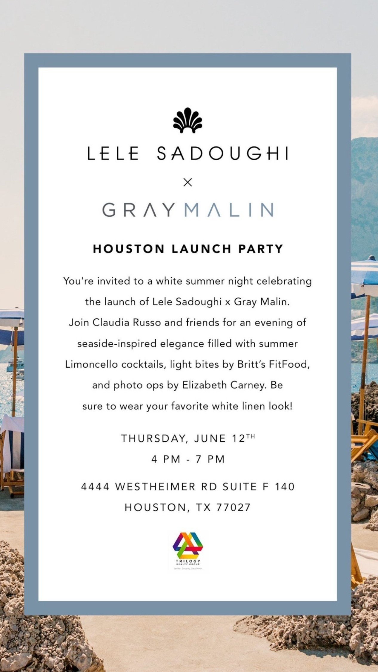 Lele Sadoughi x Gray Malin | RIVER OAKS DISTRICT