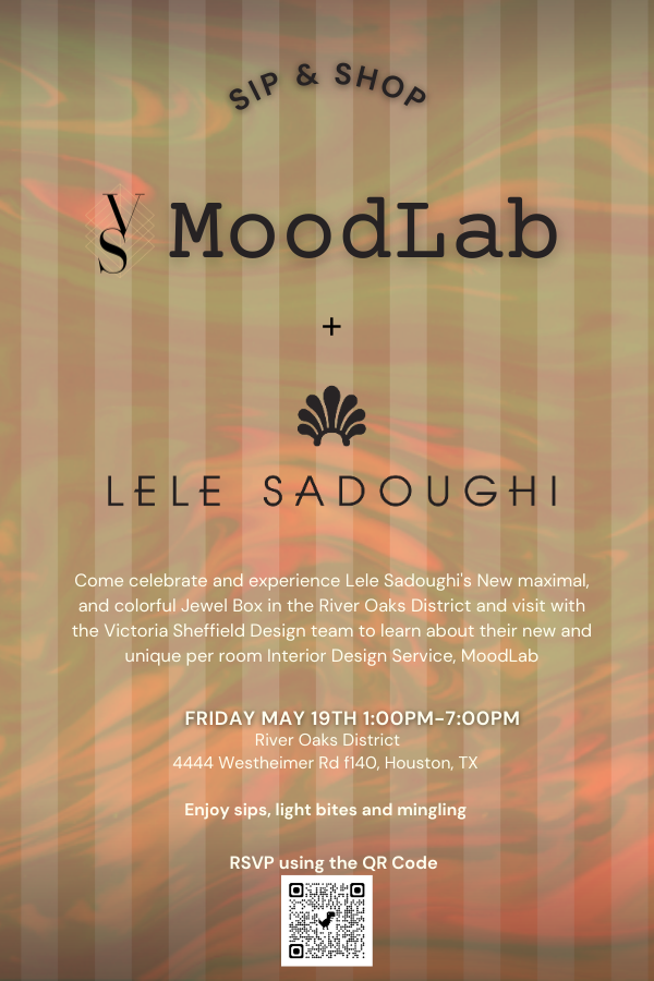 Sip & shop at lele sadoughi with VS Moodlab | RIVER OAKS DISTRICT