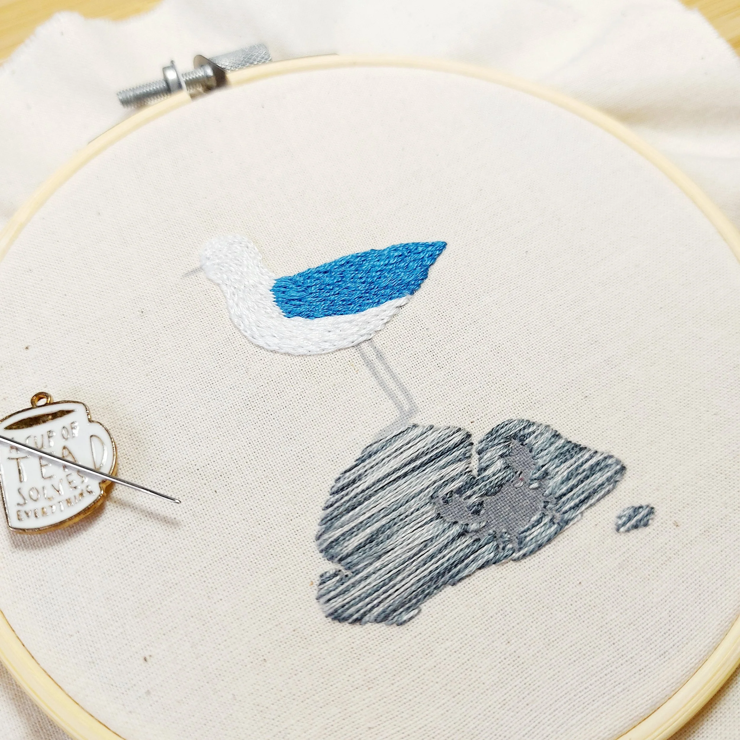 How I stitched my Seagull — Bluebell Love
