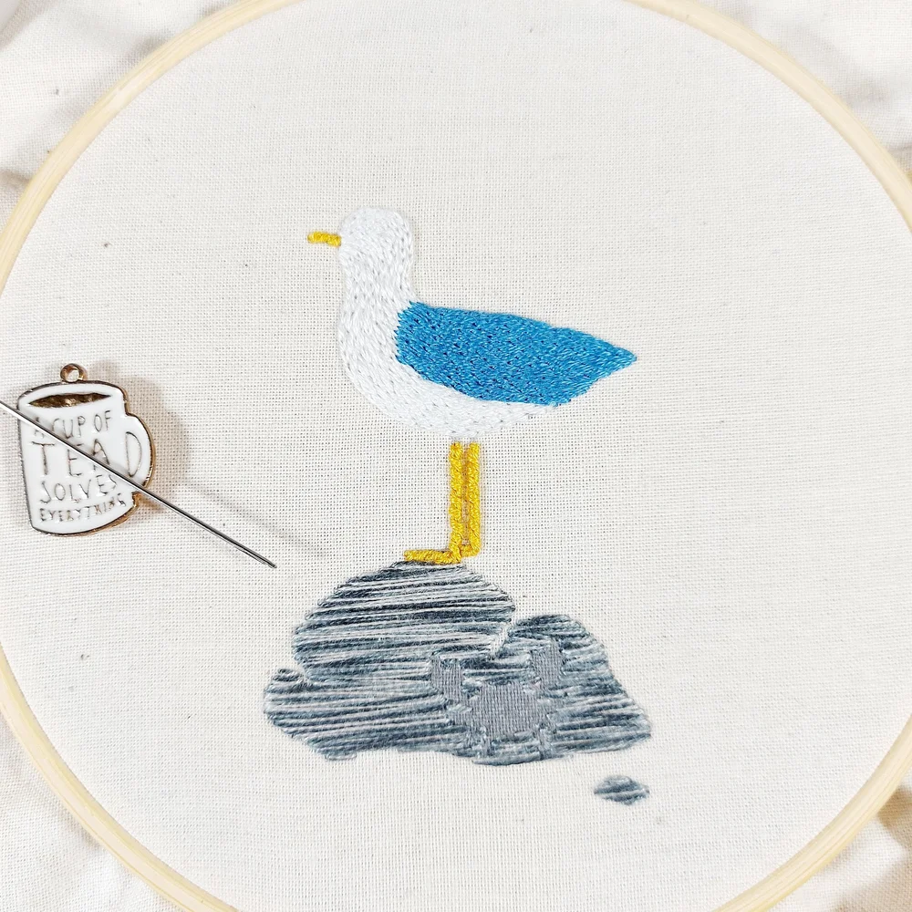 How I stitched my Seagull — Bluebell Love