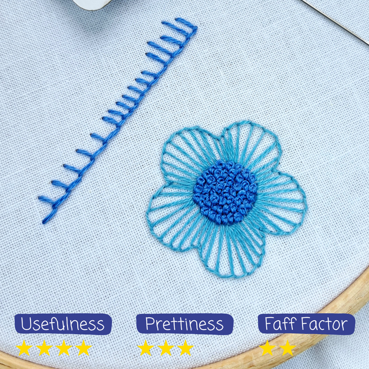 Stitch of the Week — Bluebell Love