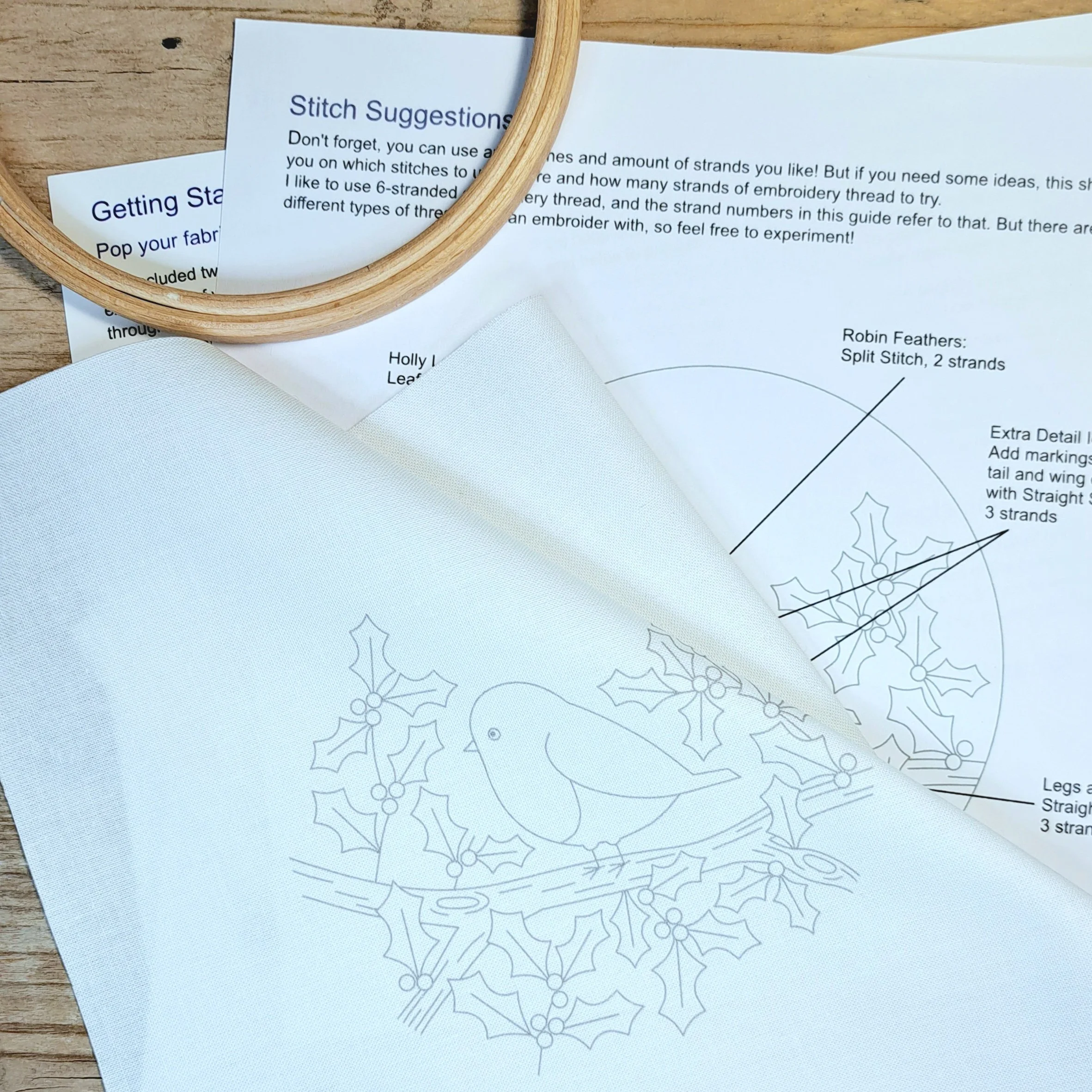 Robin Magnetic Needle Minder — Bluebell Love