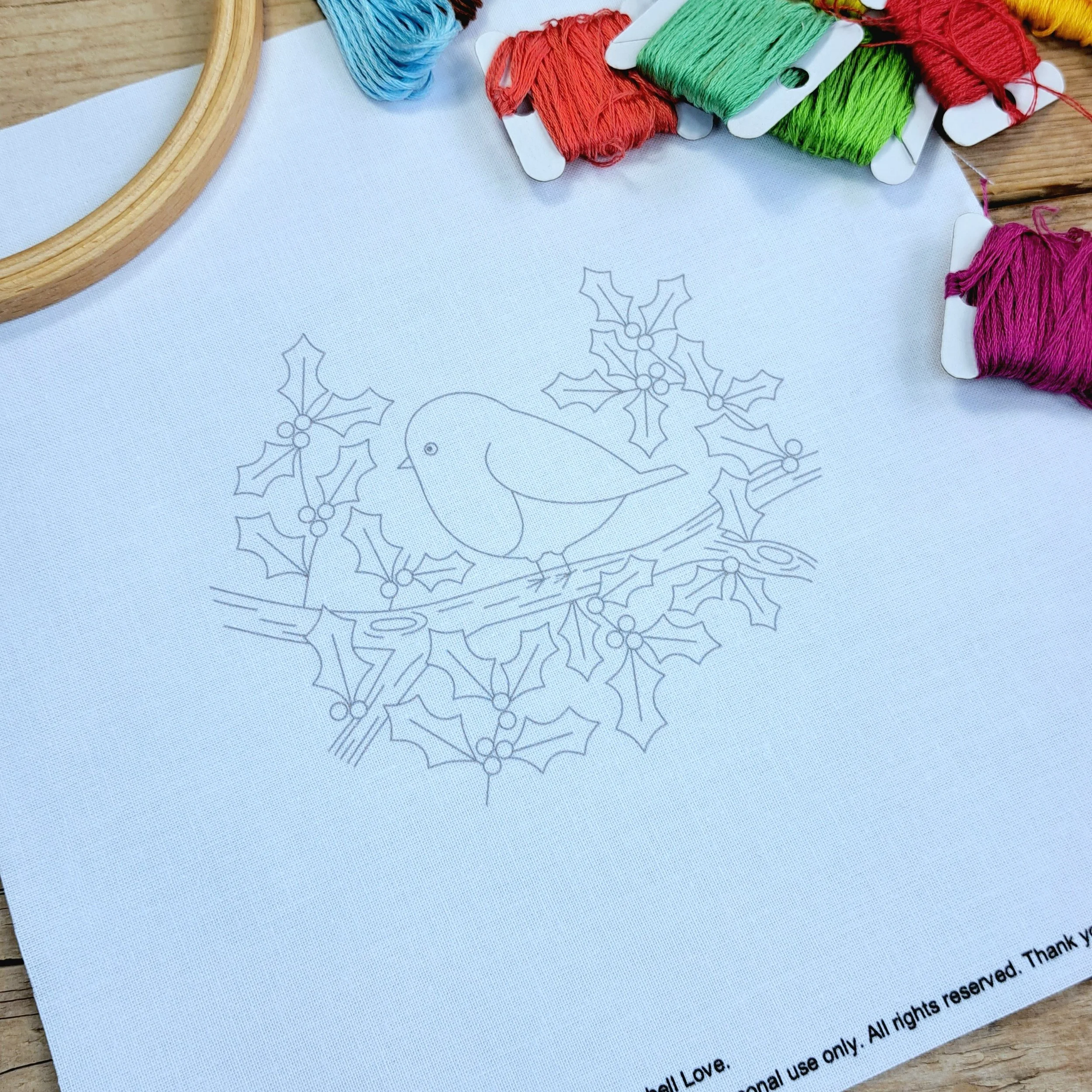 Robin Magnetic Needle Minder — Bluebell Love