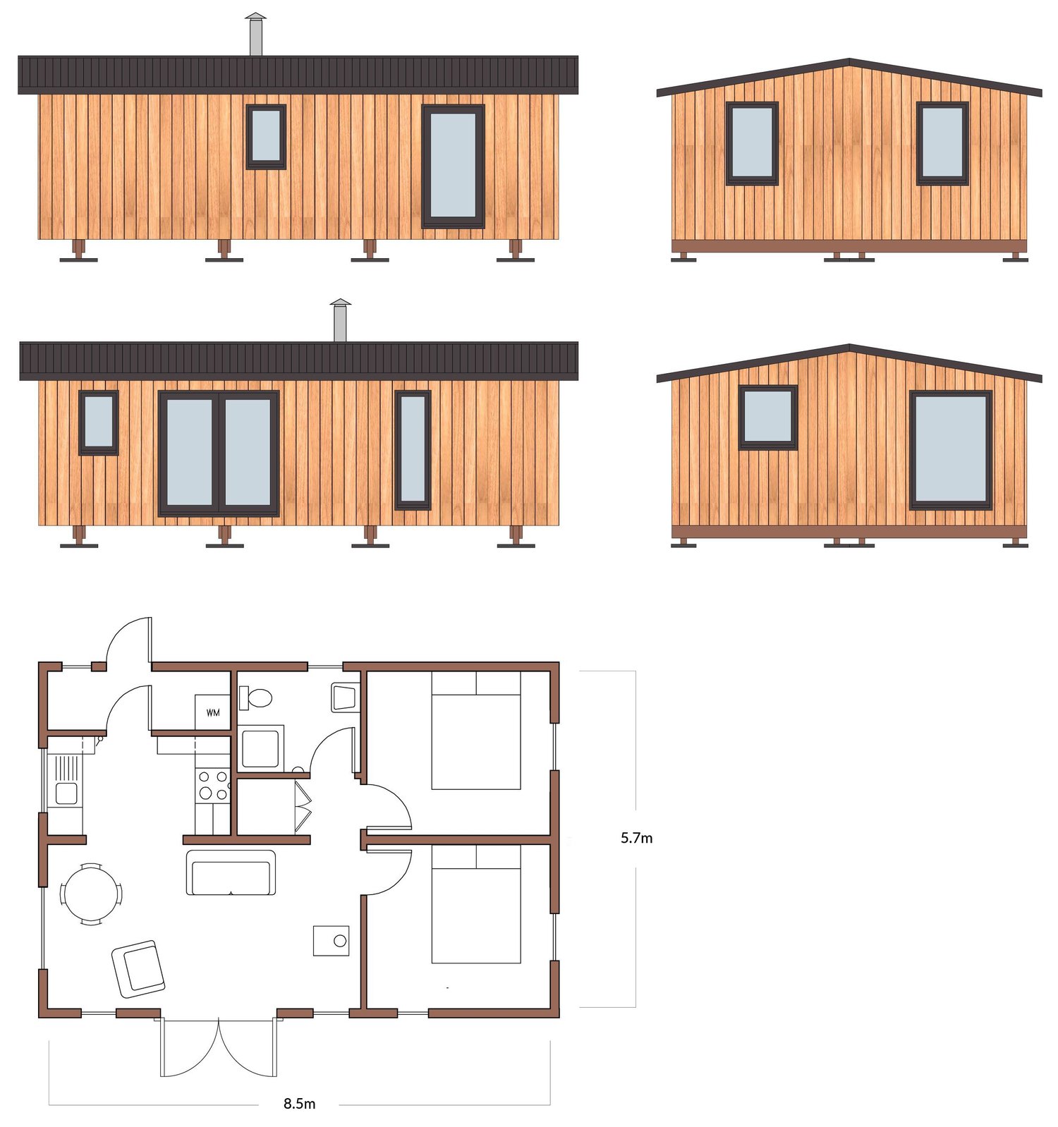 Wigwam Lodge - Twin Unit