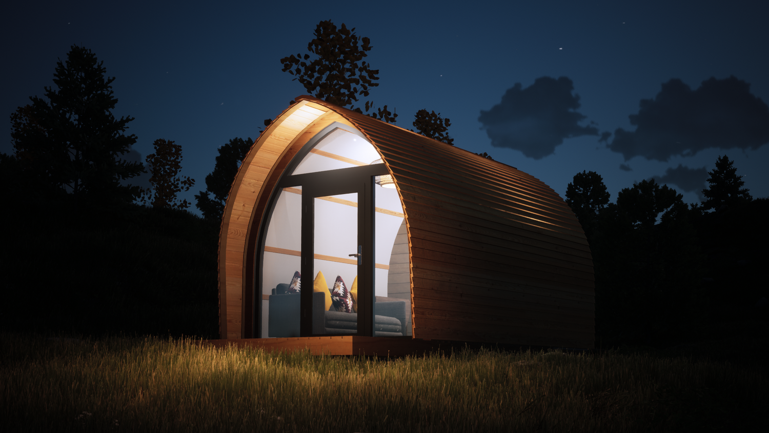 Glamping Pods for Sale | Wigwam Classic 1 Ensuite Glamping Pod