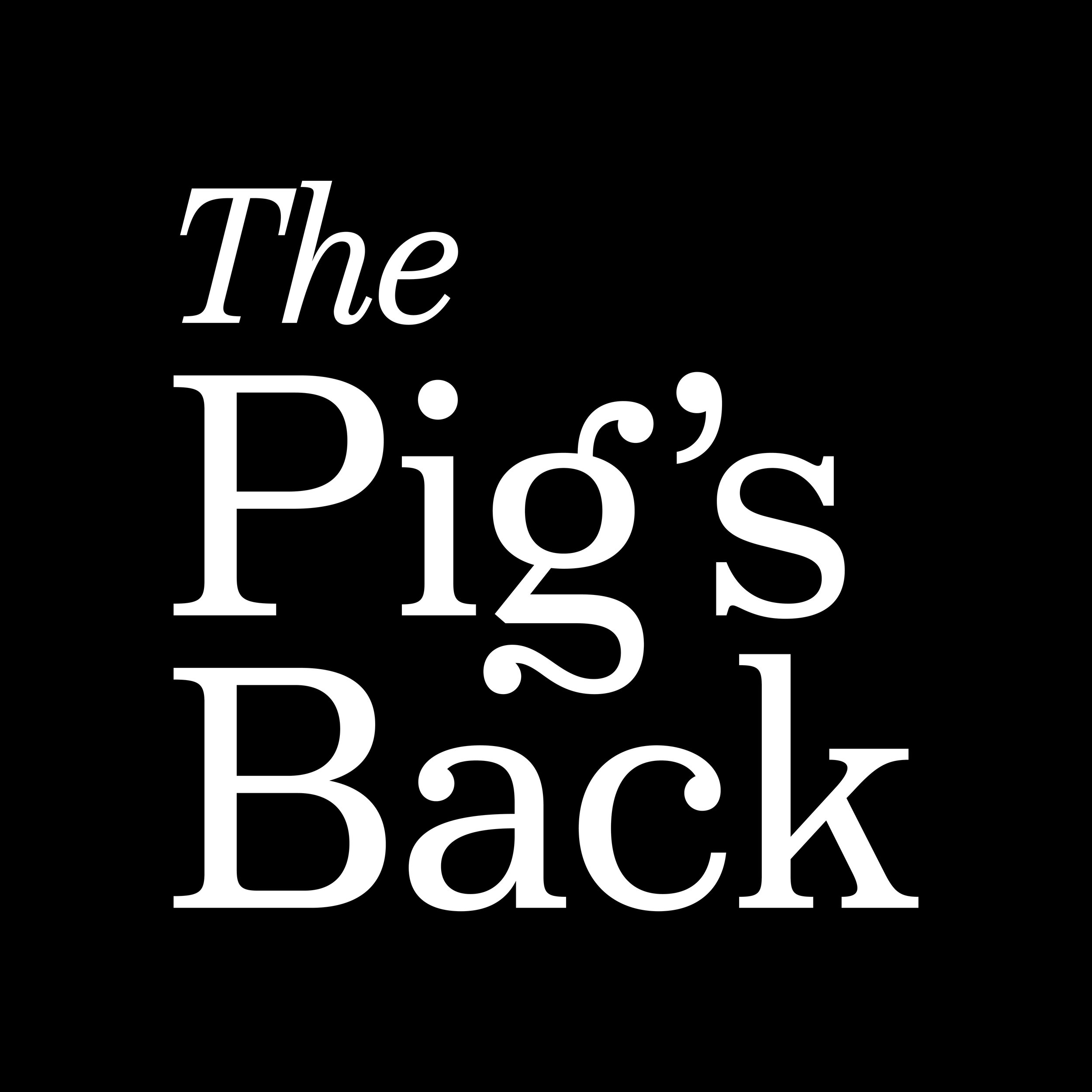 The Pig's Back