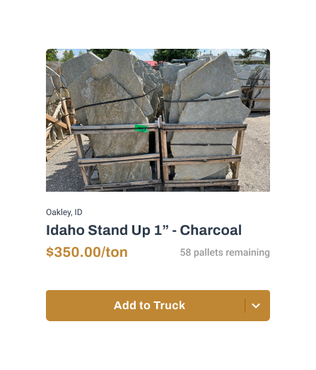 Sell on StoneLoads — StoneLoads