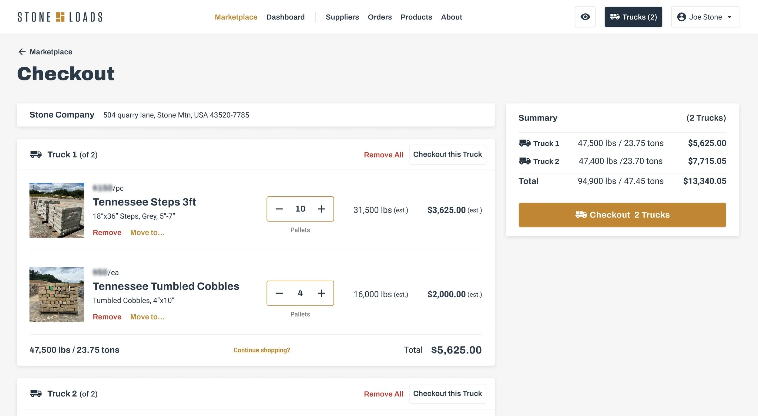 StoneLoads Launching Custom Orders in 2024 — StoneLoads