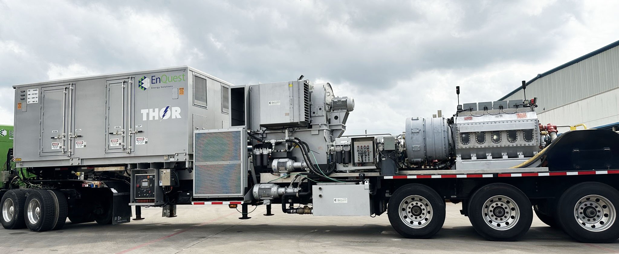 Meet THOR - 5000 HP Electric Frac Pump | EnQuest Energy Solutions