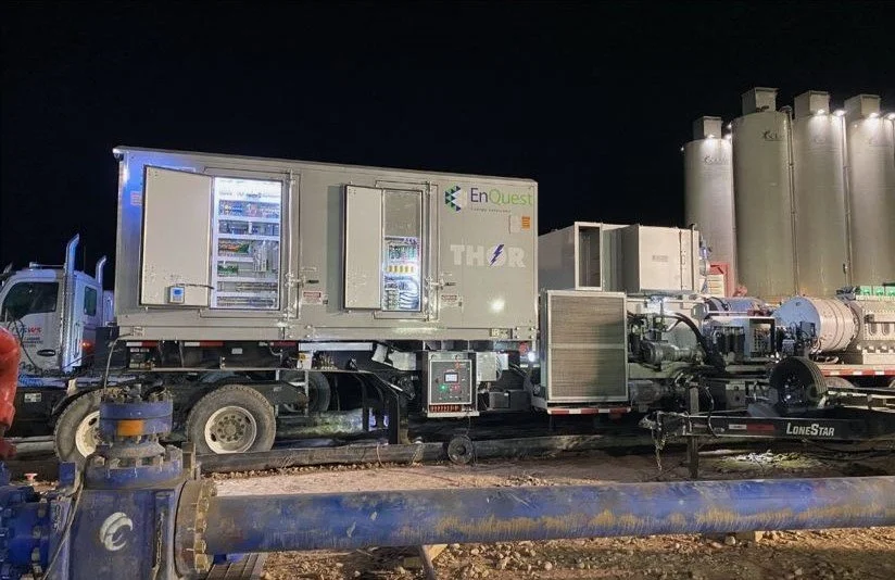 Meet Thor - 5000 HP Electric Frac Pump | EnQuest Energy Solutions