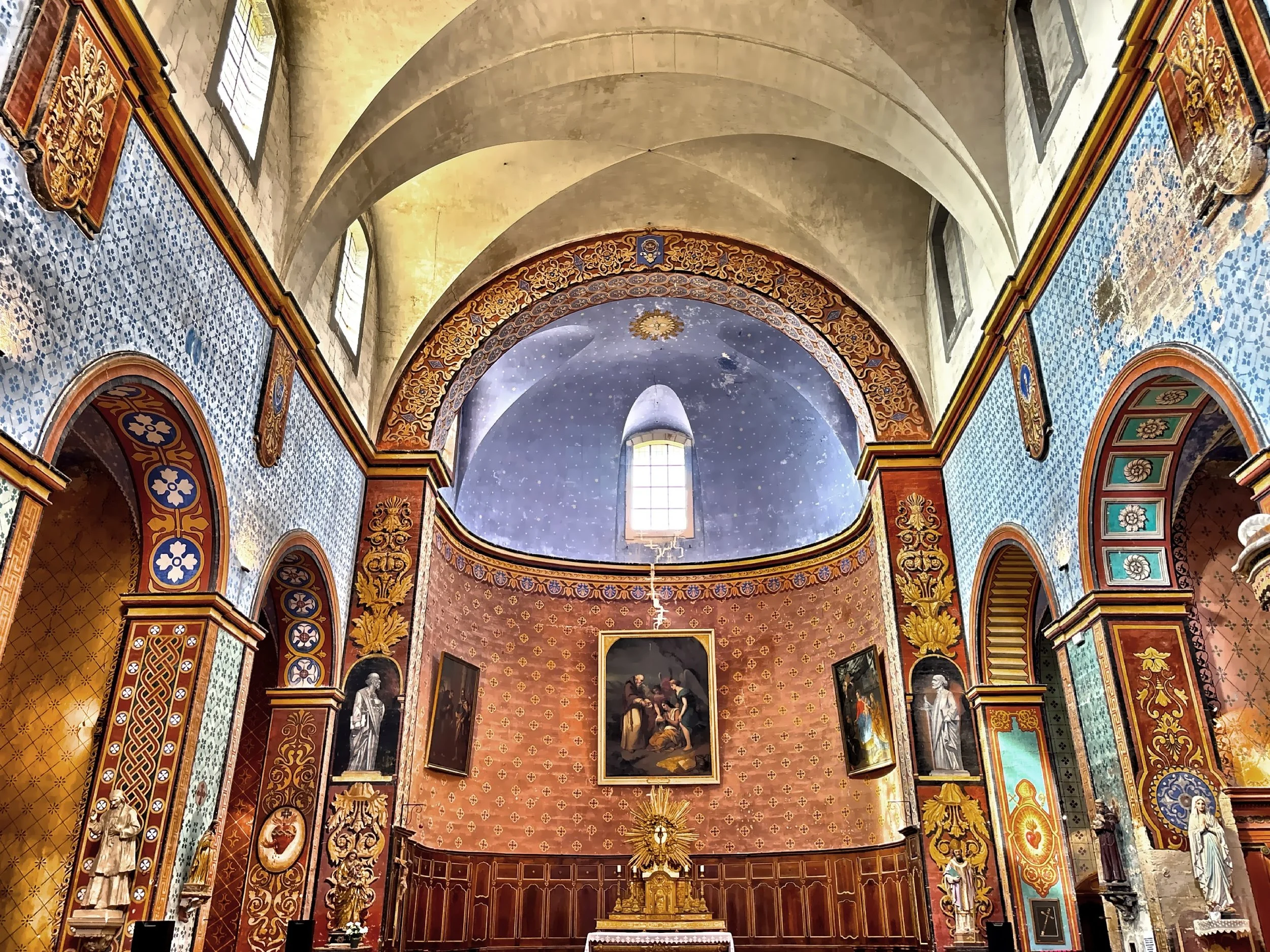 Colorfully Painted House Of Worship - Church Of St Firmin — GET OUT N ...