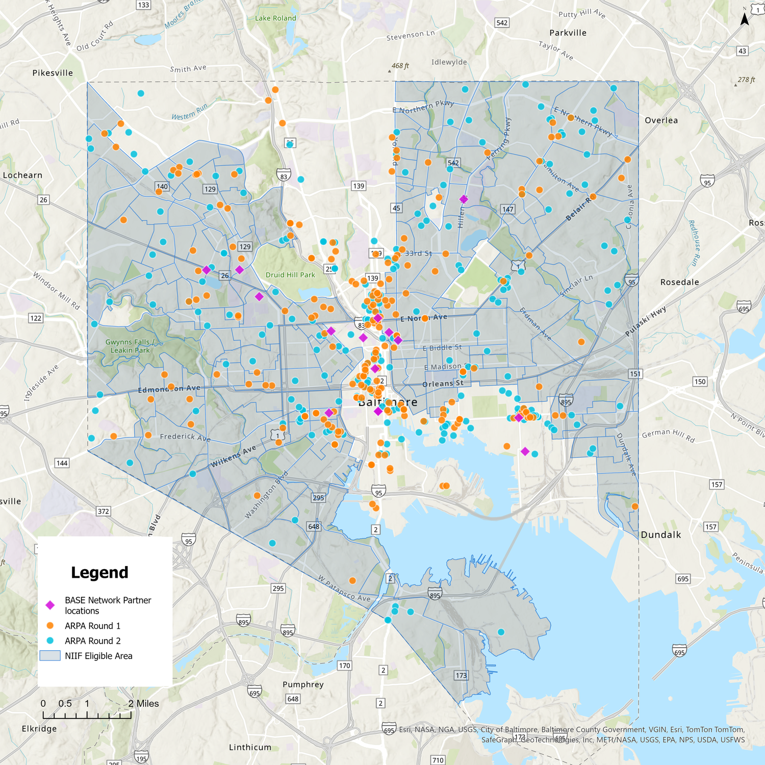 BALTIMORE BASE NETWORK