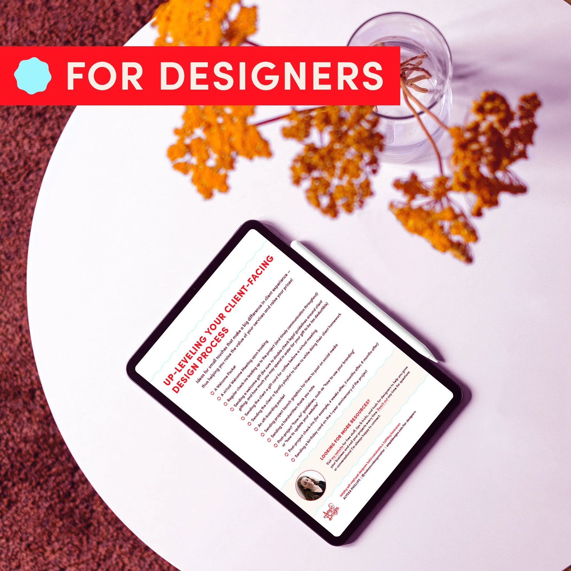 Freebies for Designers | Resources to Help You Grow Your Business — Amp'd Designs