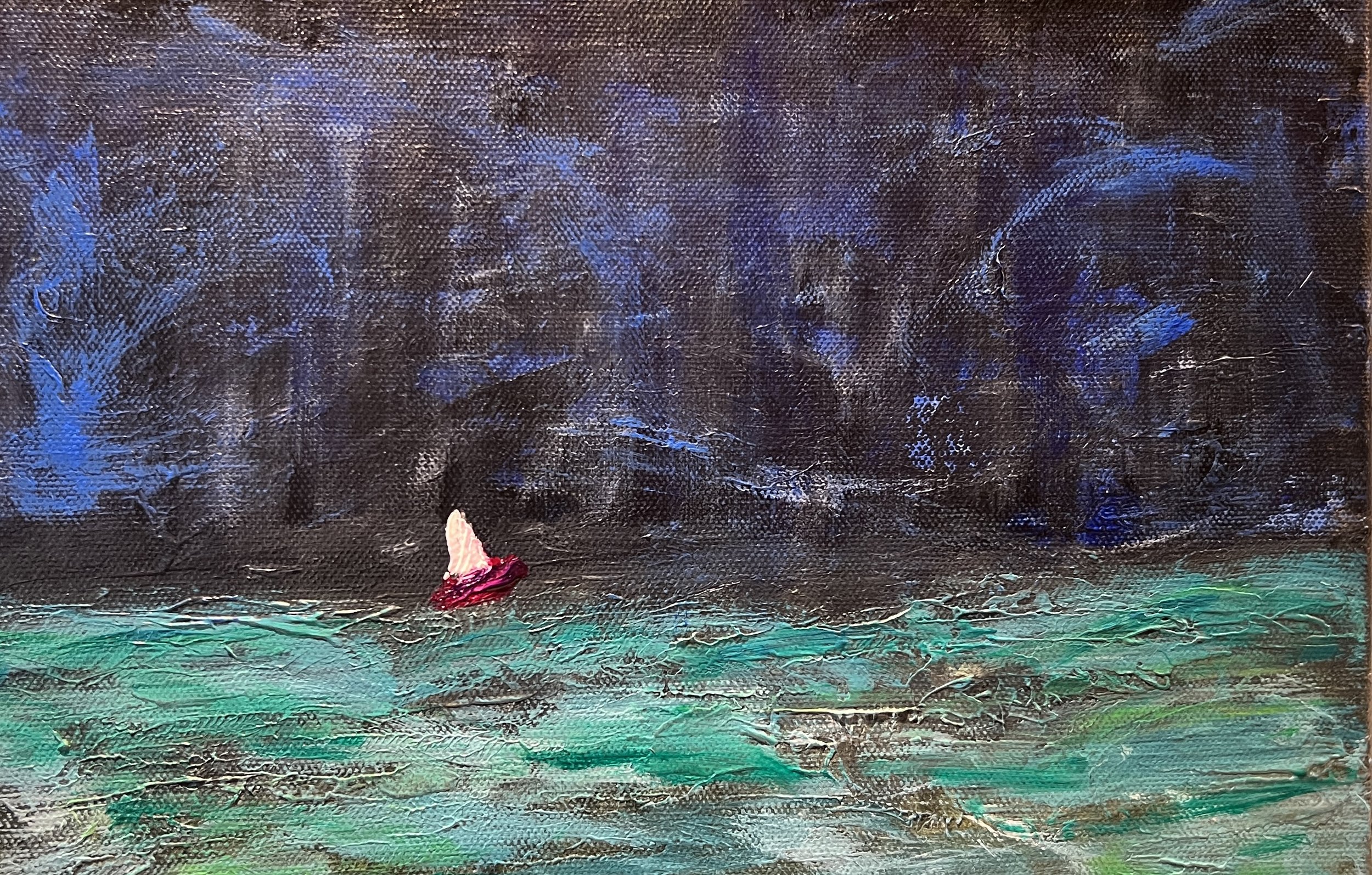 Lost at Sea - Really? — Connie Wyatt Art