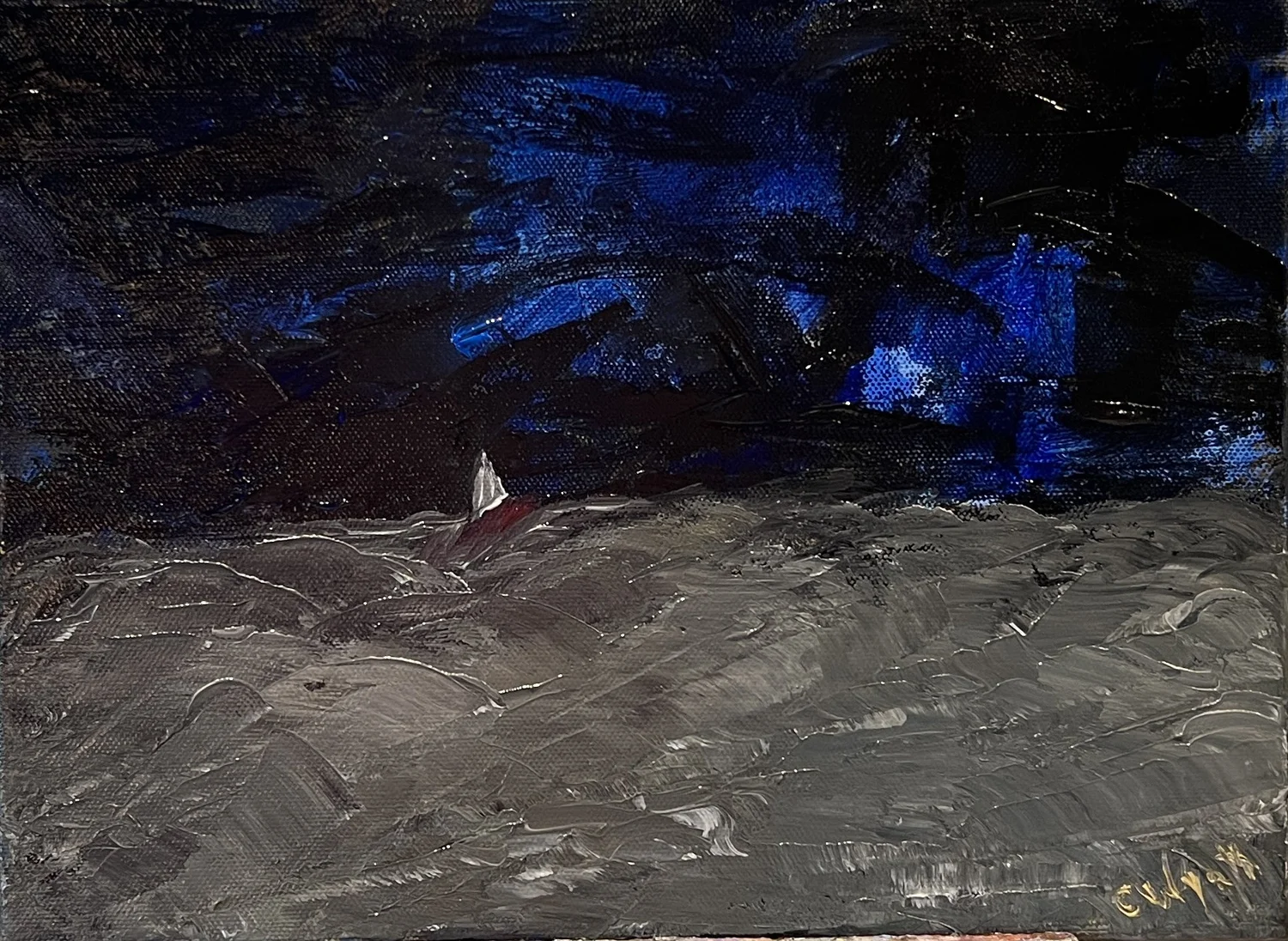 Lost at Sea - Really? — Connie Wyatt Art