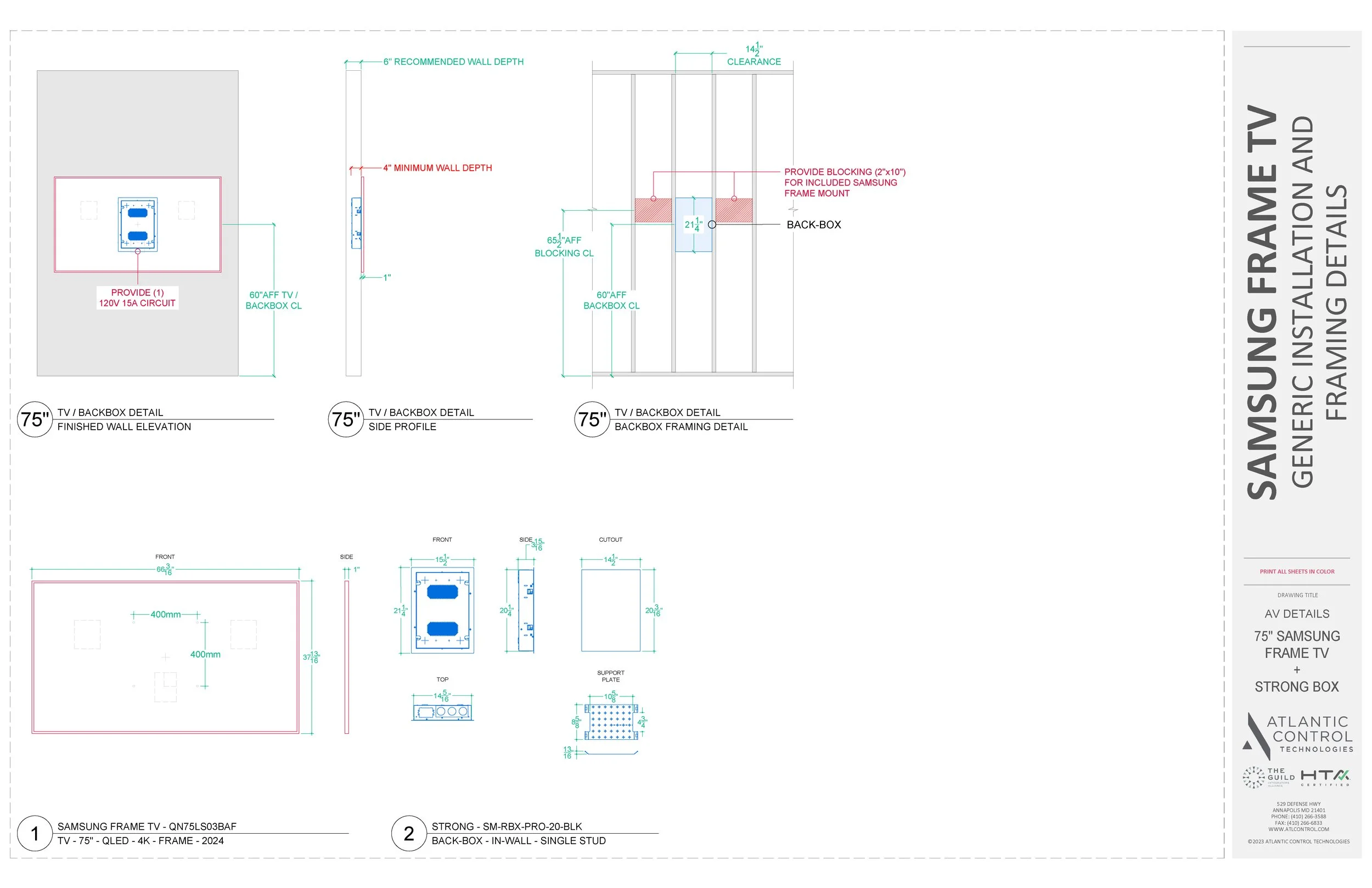Samsung Frame — Atlantic Control Technologies