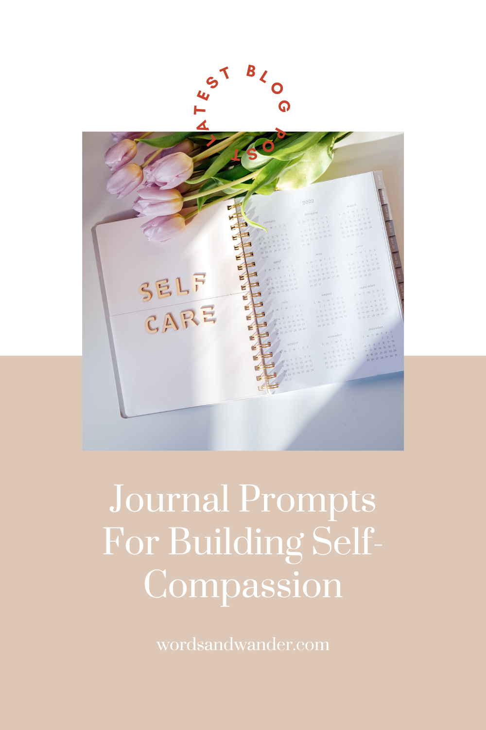 Journal Prompts For Self-Compassion — Words & Wander