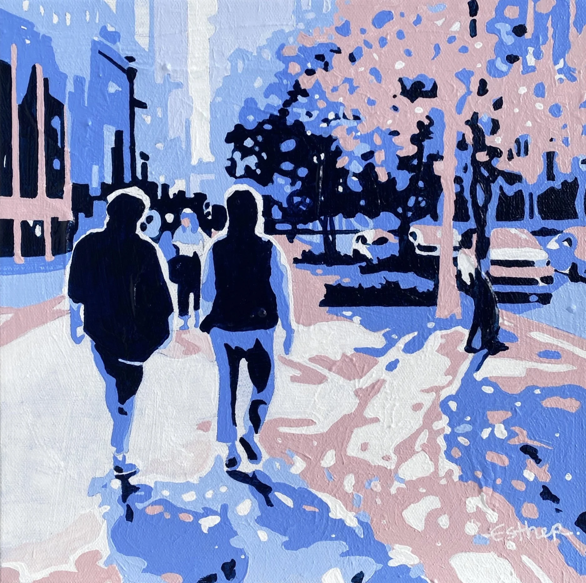 Works on canvas — Esther Moorehead