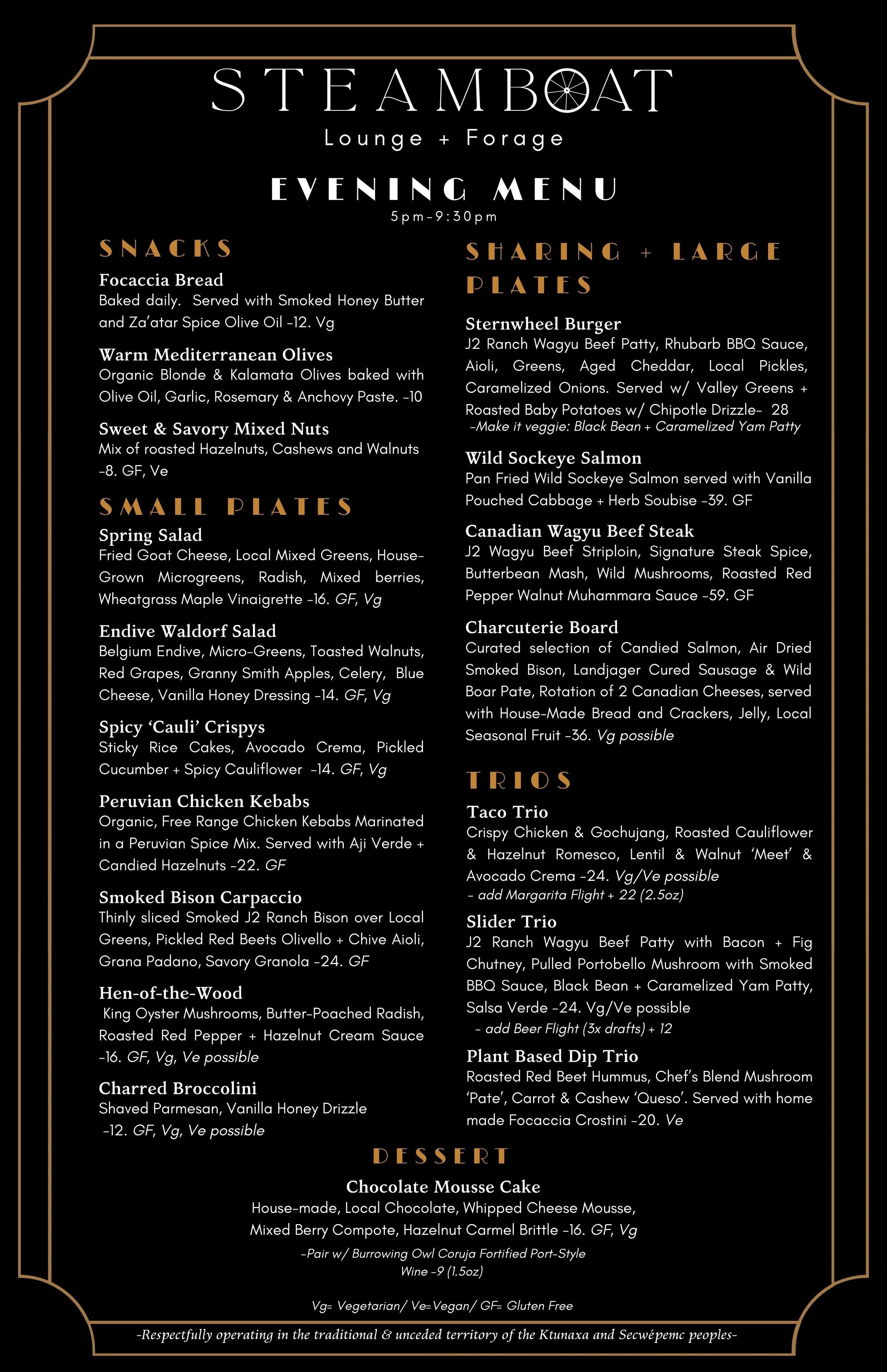 Steamboat- Restaurant, Cafe, Shop- Radium Hot Springs