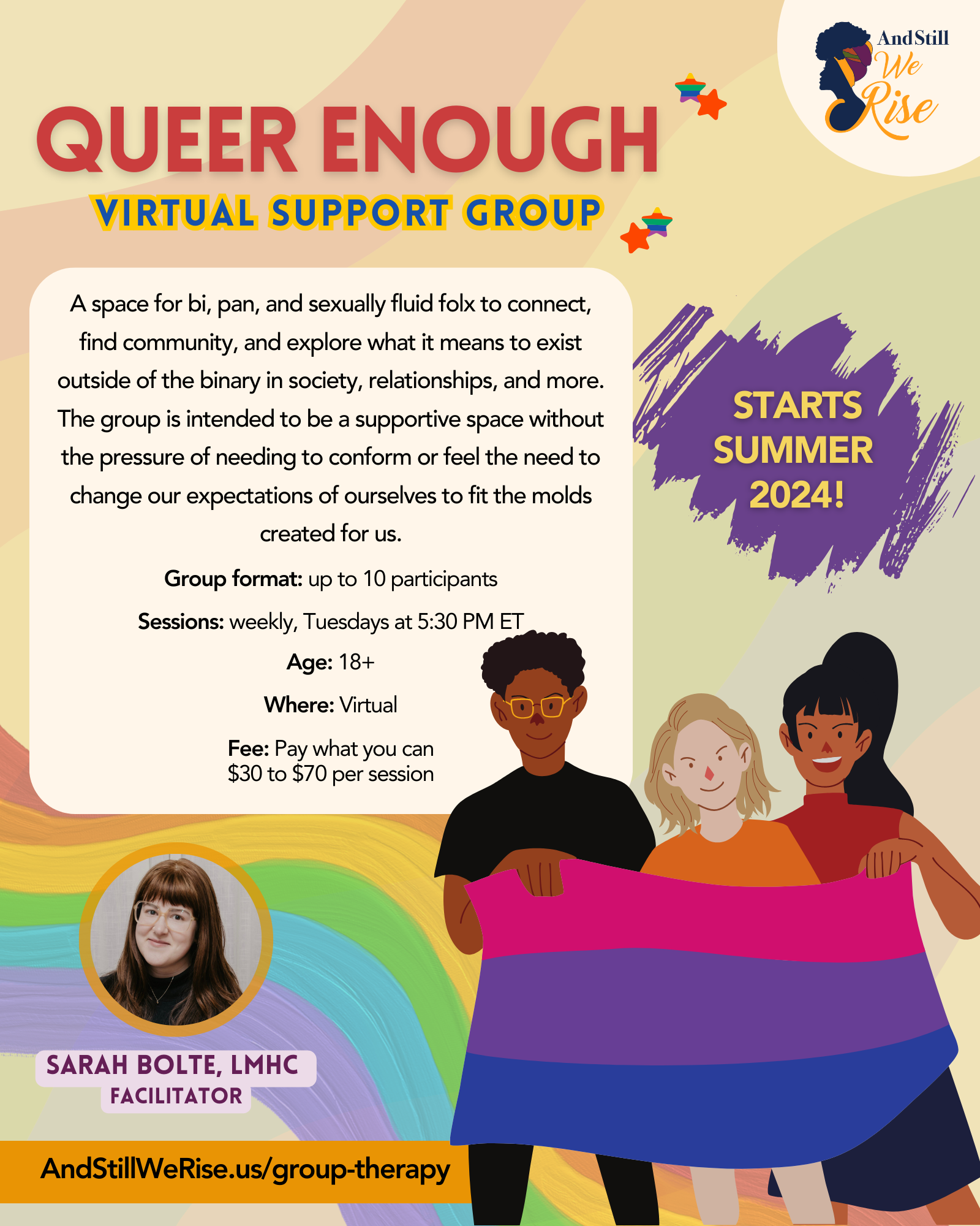 Group Therapy — And Still We Rise