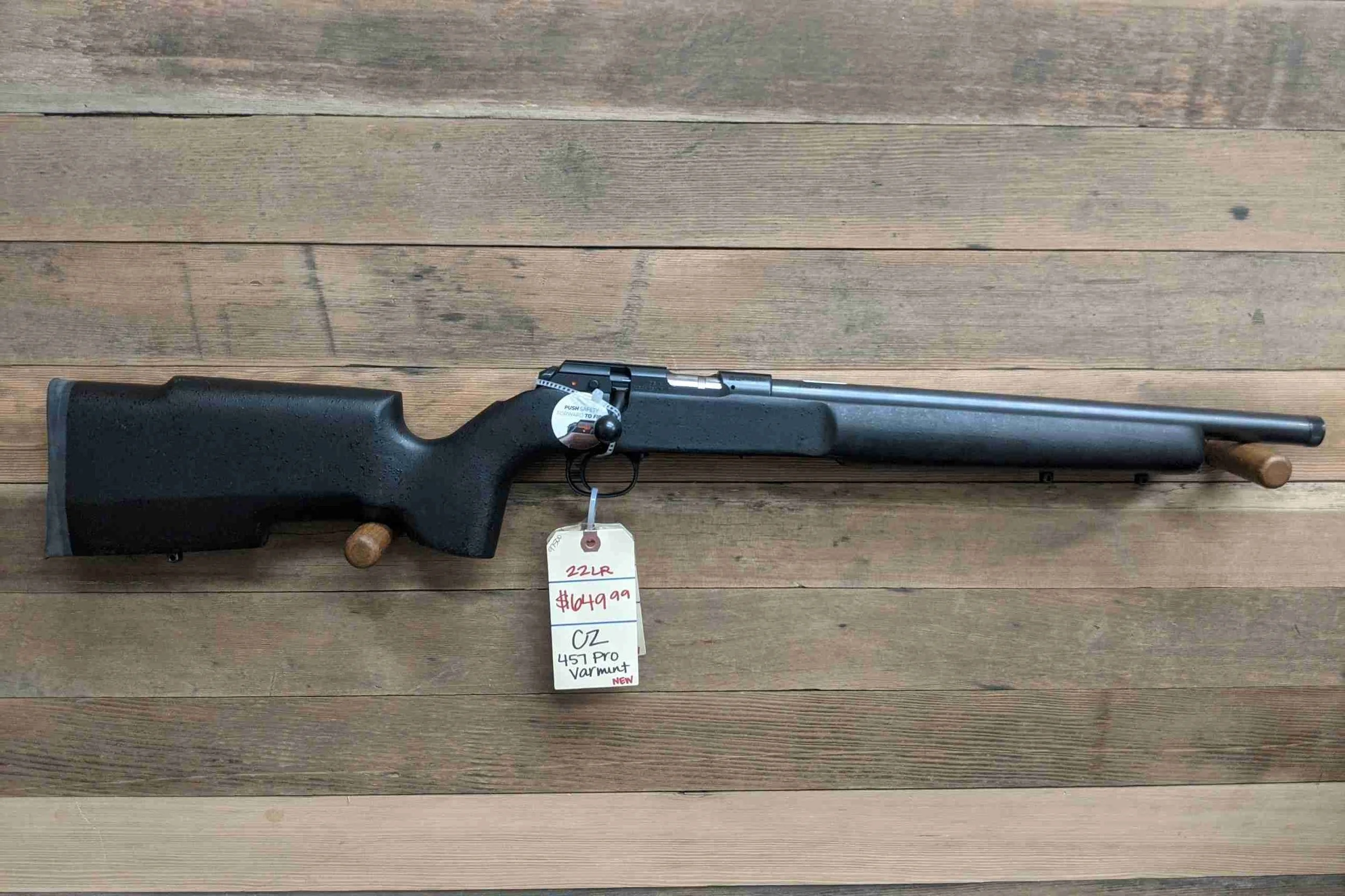 CZ 457 PRO VARMINT 22LR RIFLE