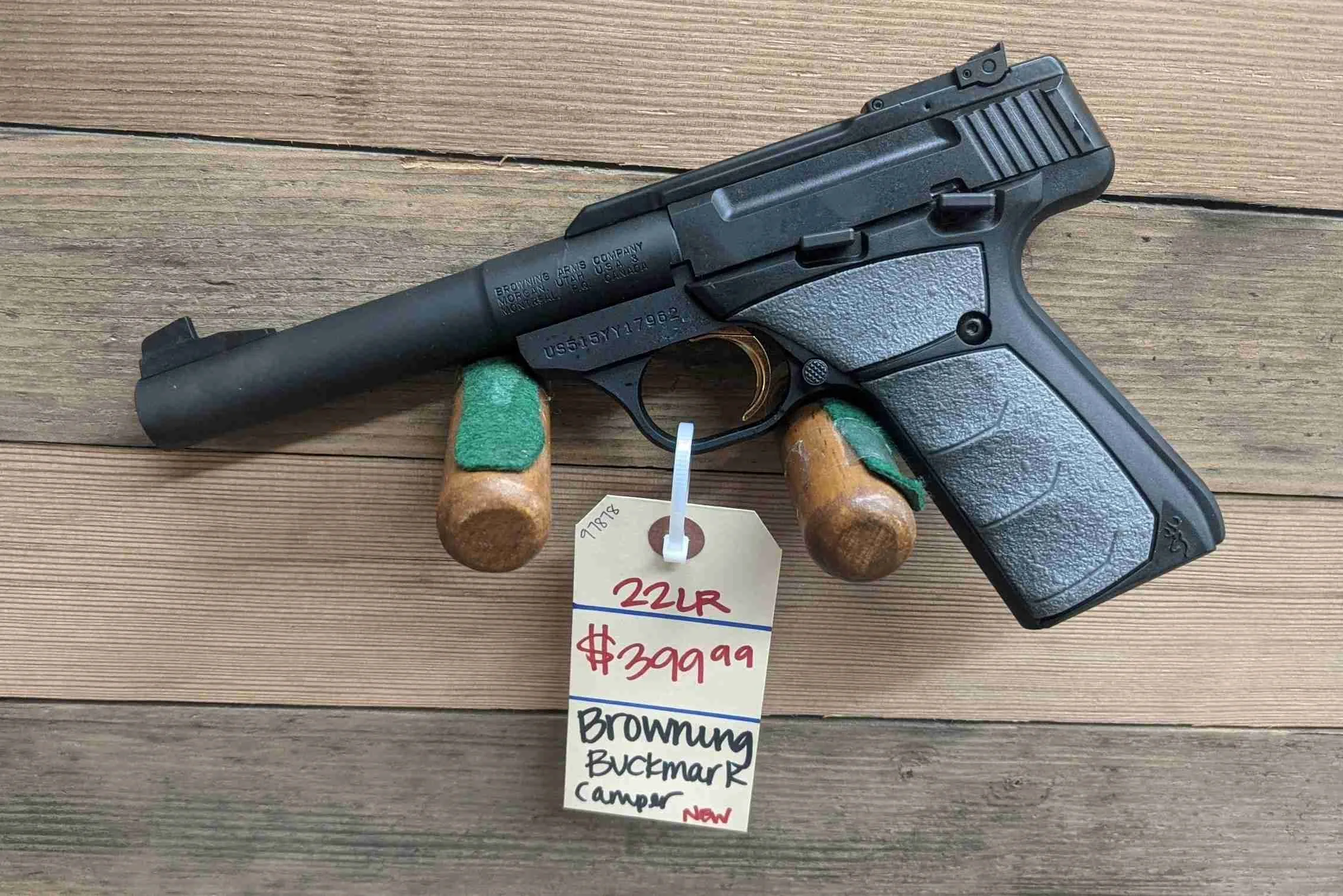 BROWNING BUCKMARK CAMPER 22LR PISTOL