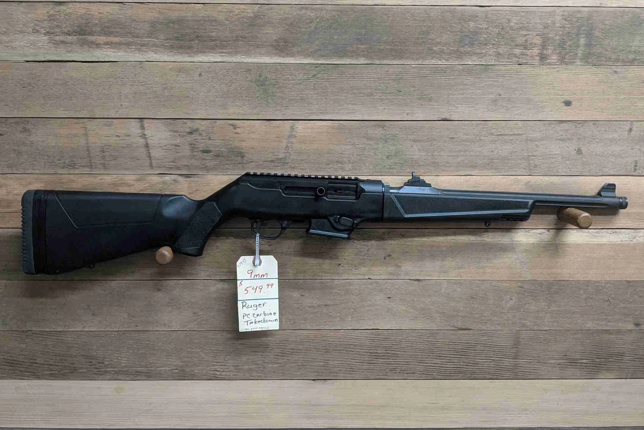Ruger PC Carbine Takedown 9mm Semi-Auto Rifle