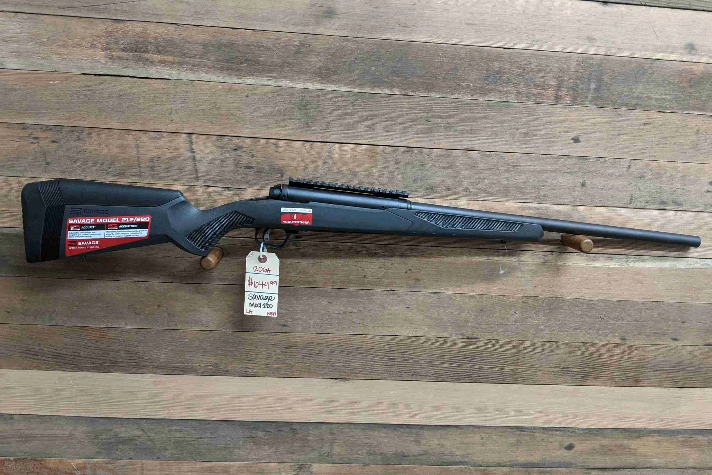 Savage Model 220 20 Gauge Shotgun - Left Handed