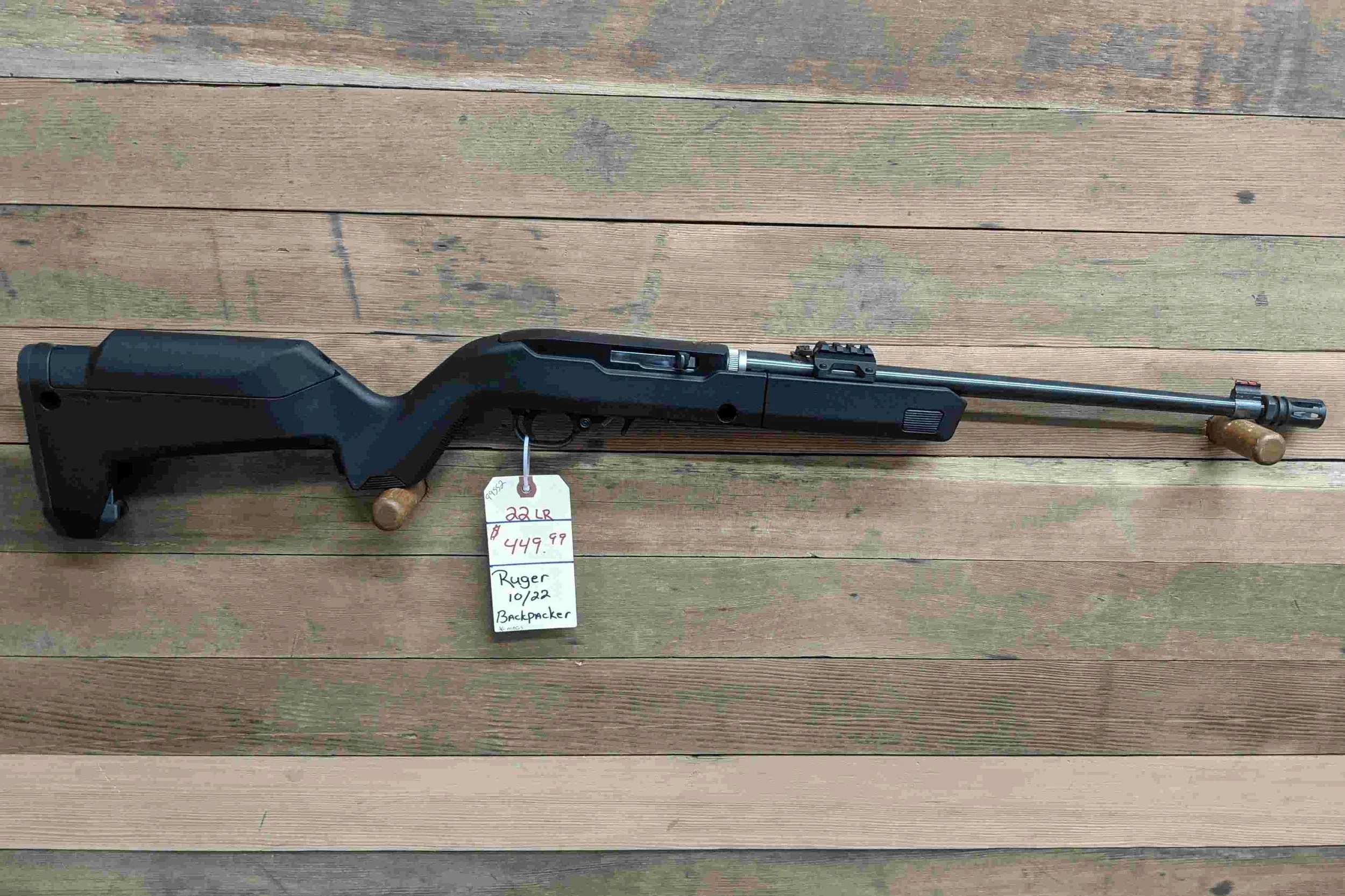 RUGER 10 22 BACKPACKER 22LR RIFLE