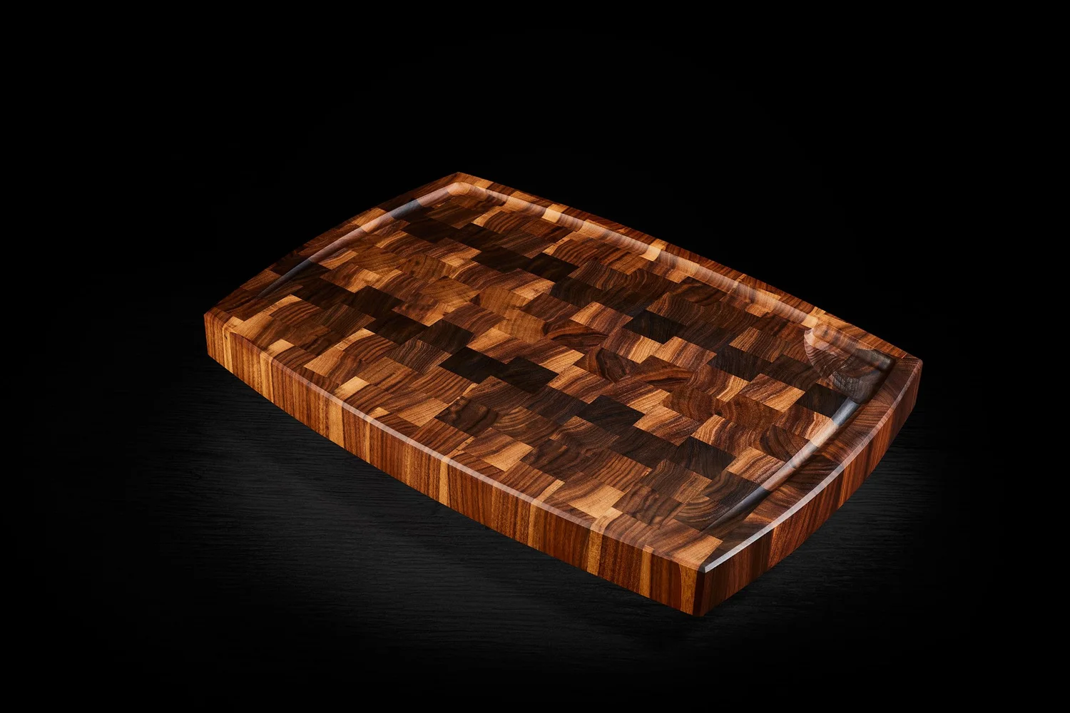 Black Walnut Face Grain Hybrid Cutting Board — STS Kraftworks Cutting ...
