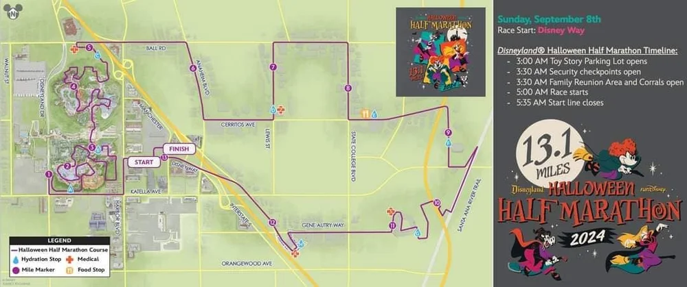 Disney Halloween Race Course Maps — runDisneyDPT