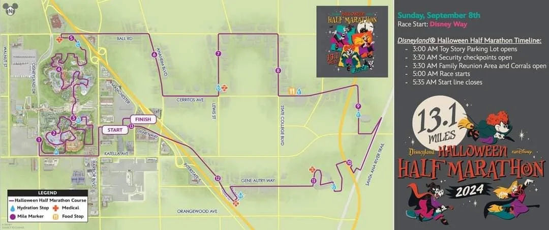 Disney Halloween Race Course Maps — runDisneyDPT