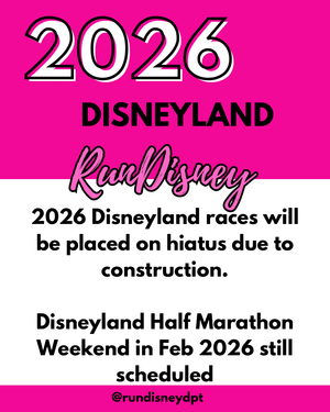 2026 Disneyland Marathon Schedule — runDisneyDPT