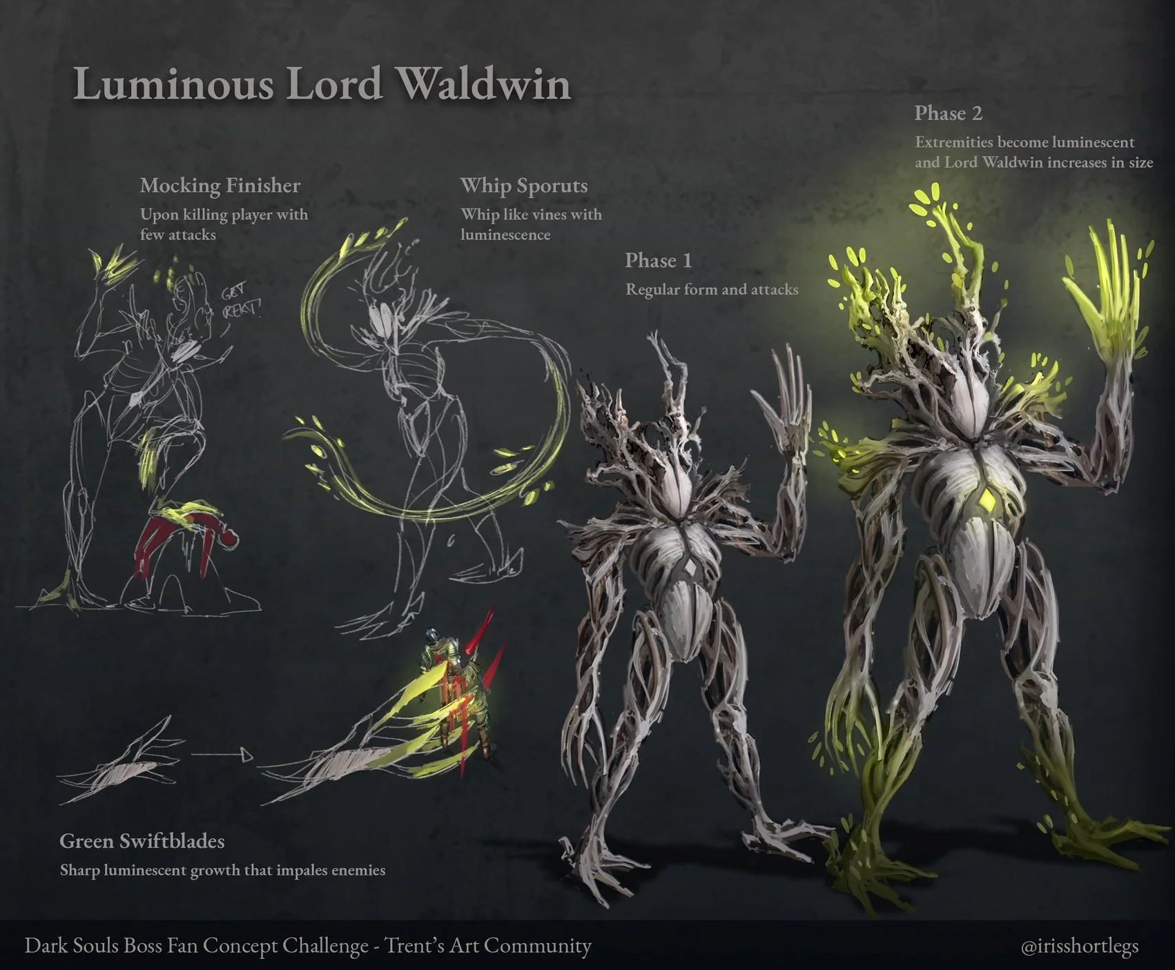 Skyrim Spriggan Concept Art