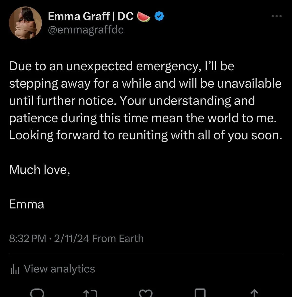Luxury Escort Washington DC — Emma Graff — GFE DC — Black Escorts DC