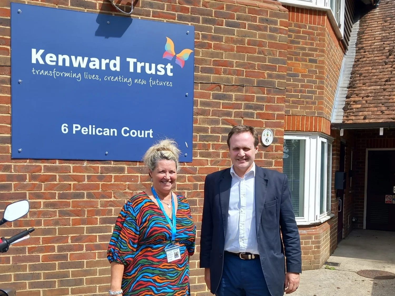 Kenward Trust | MP visits Kenward Trust’s latest Resettlement Accommodation