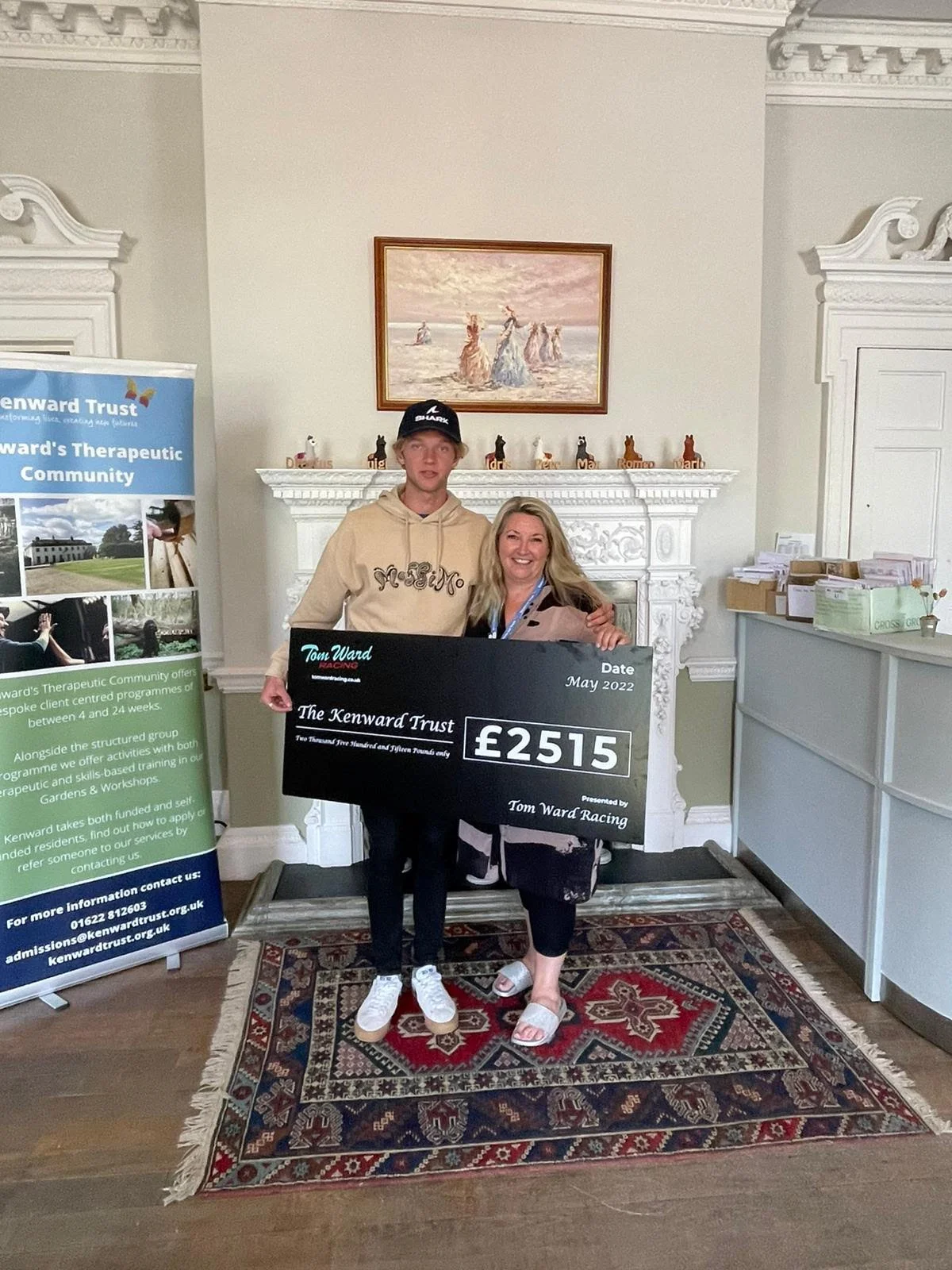 Kenward Trust | Local British Superbike Racer Tom Ward raises £2,550 ...