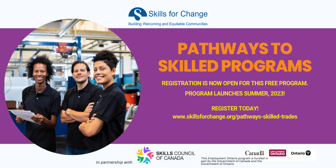 Trades Programs — Skills for Change