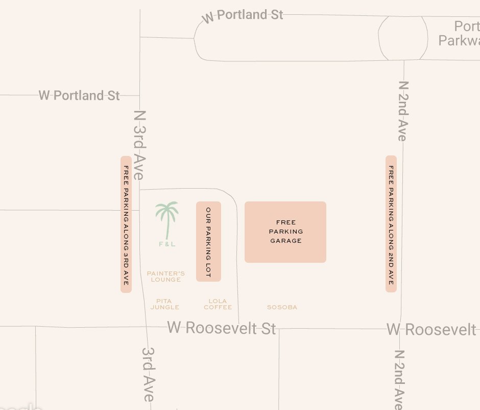 Contact Us — First & Last Phoenix Restaurant + Bar