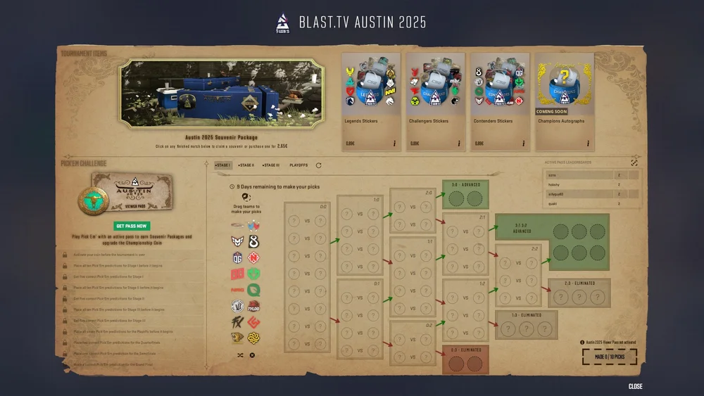 BLAST.TV Austin Major 2025 — GamerPay Blog